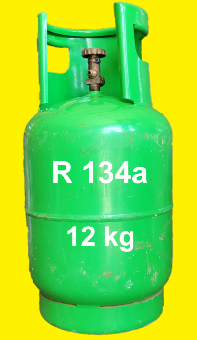 R134a Refrigerant Gas - 12 kg - Refurbished Cylinder (Cost-Saving ...